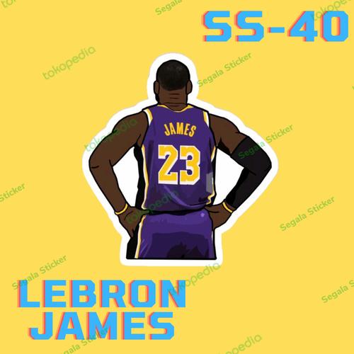Jual Sticker Aesthetic Lebron James | Sticker Helm Laptop Tumbler ...