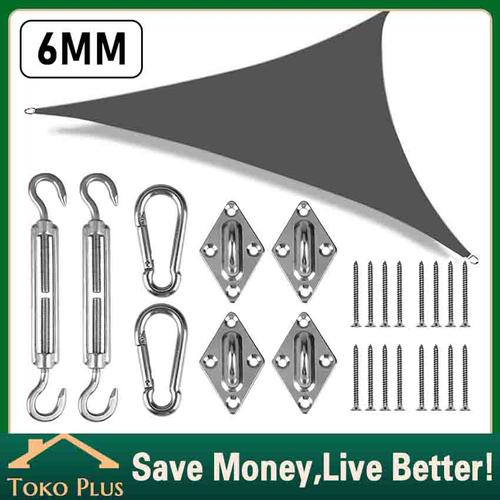 Jual 6mm Shade Sail Hardware Kit for Triangle & Square-304 Stainless ...