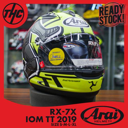 Jual ARAI HELMET RX-7X IOM TT 2019 (ISLE OF MAN TT 2019) - Jakarta ...