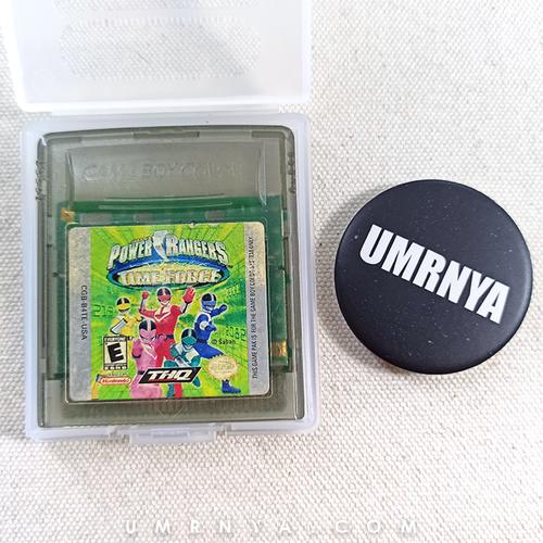 Jual Kaset Original Nintendo Gameboy Power Rangers Time Force GBC GBA ...