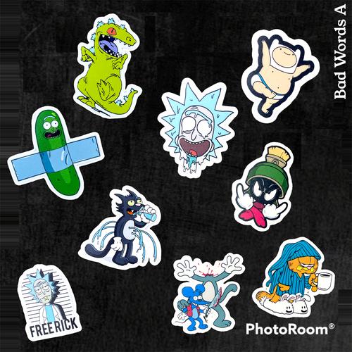 Jual Sticker Pack Tumblr Aesthetic Bad Words Cursing Kata Kasar Makian ...