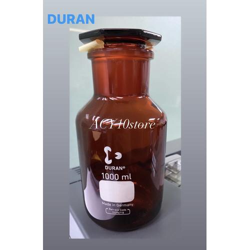 Jual DURAN Reagent Bottle, Wide Neck, Amber 50ml, 100ml, 250ml, 500ml ...