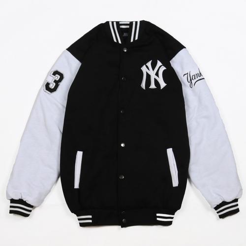 Jual JAKET VARSITY BASEBALL MLB NEW YORK YANKEES BORDIR PREMIUM ...