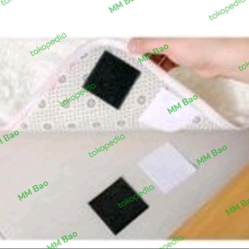 Jual velcro tape ukuran besar 8cm x 8cm perekat adhesive serbaguna ...