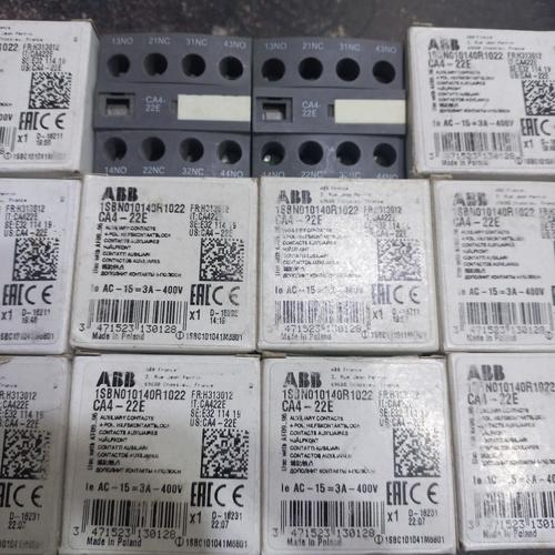 Jual AUXILIARY CONTACT ABB CA4-22E - Kota Bandung - Aldo Jaya Elektrik | Tokopedia