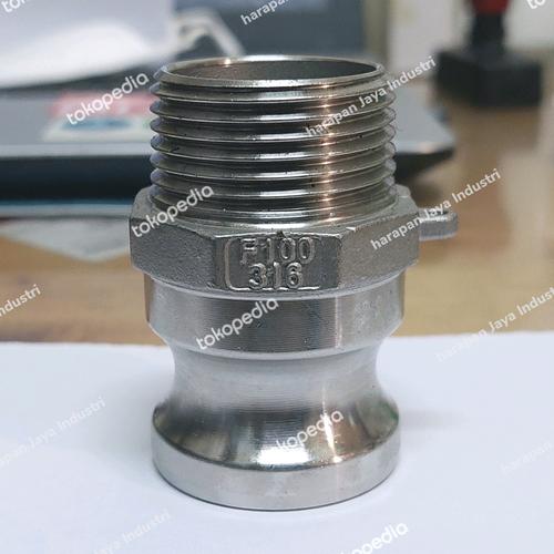 Jual Camlock / quick coupling Stainless F 1" Inch F100 - Jakarta Barat ...