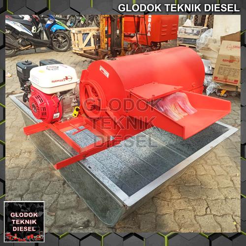 Jual Mesin Perontok Padi + Tray Nampan MAHKOTA MPT 580 + Penggerak ...