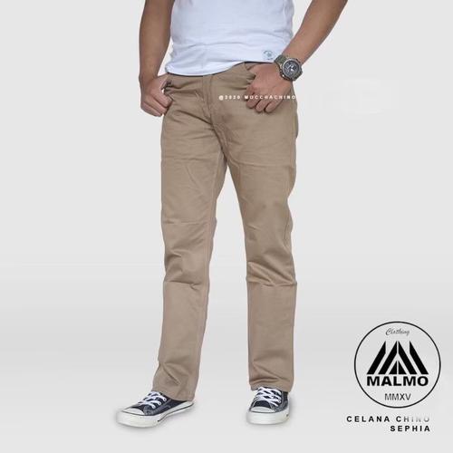 Jual Chino Pants Slim Straight Non Stretch ( Celana Chinos Basic ...