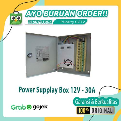 Jual Medusa PSU Box PB 18CH 30A / 12V - Cream - Garansi 3 Bulan ...