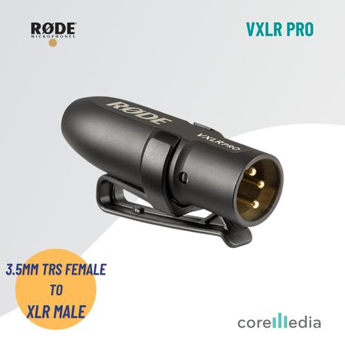 Jual Rode VXLR Pro Transformer-Balanced 3.5mm TRS Female to XLR Male - Kota Surabaya - Core ...