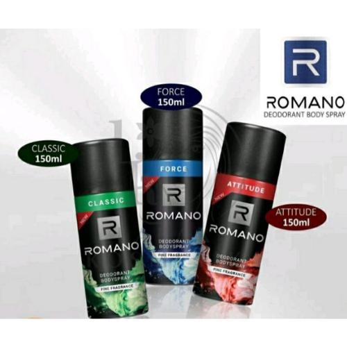 Jual ROMANO Deodorant Body Spray 150ml - Classic - Kab. Bandung ...