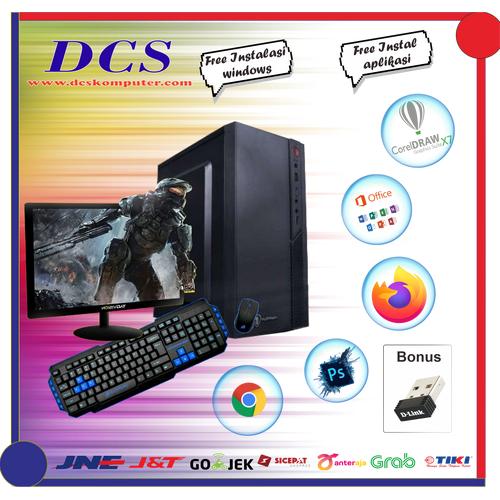 Jual PC komputer Rakitan Core i5/120GB/4GB/HDD/LED/KEYMOUSE Garansi 1 ...
