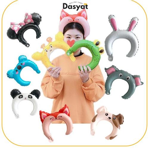 Promo DOS Balon Bando Karakter Hewan Balon Foil Kartun Animal Headband ...