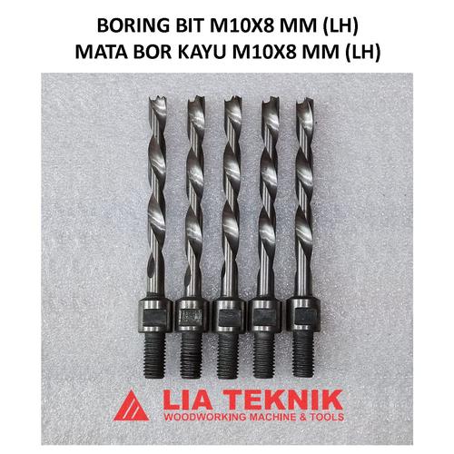 Jual M10x8 (LH) Drill Threaded Shank | Mata Bor Kayu Drat | Made in ...