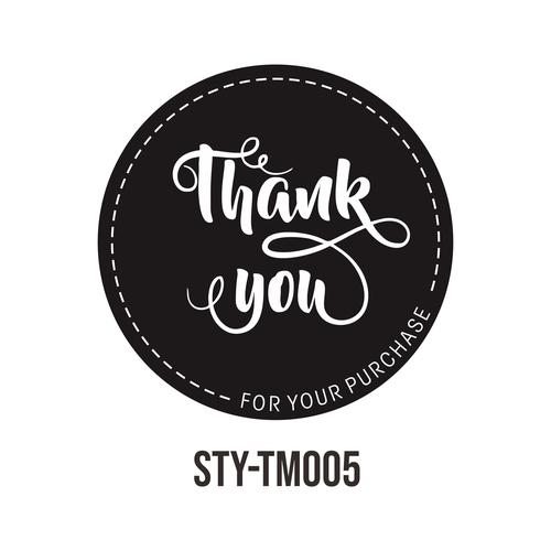 Jual Sticker Label Thank You - Stiker Segel Bulat Ucapan Terimakasih ...