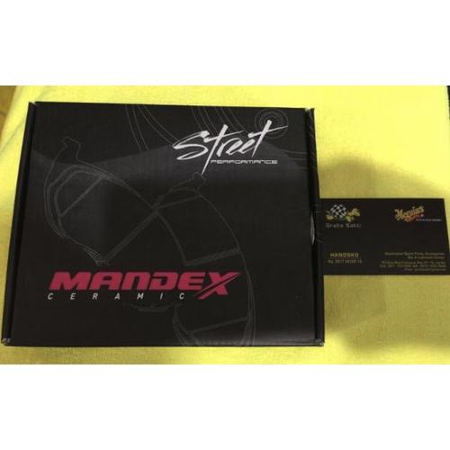 Jual Brake Pad Mandex Honda Jazz RS GE8 Freed All New City Set ...