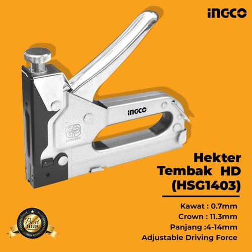 Jual INGCO HEKTER STAPLES TEMBAK STAPLE GUN HSG1403 - Kota Madiun ...