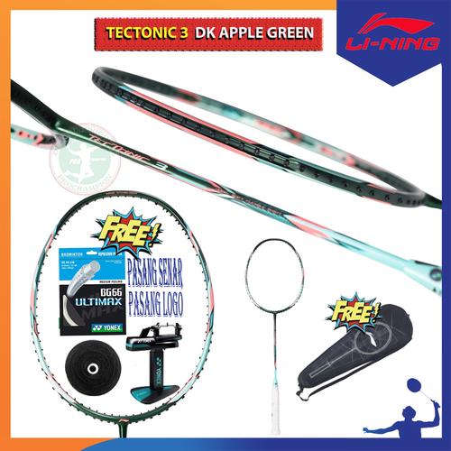 Promo LINING Tectonic 3 Raket Badminton Original - Bonus tas only, 4U ...