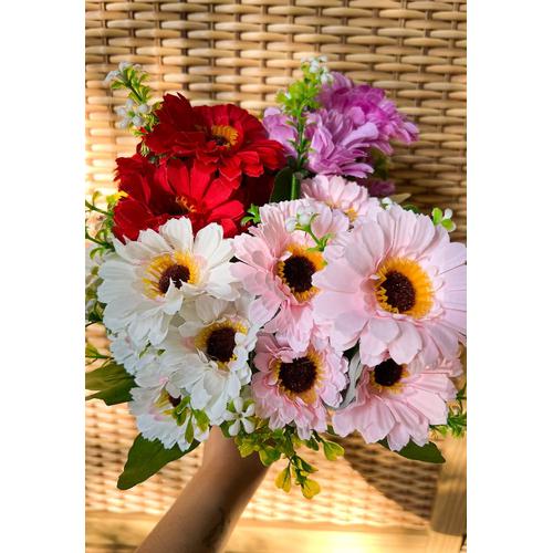 Promo Buket Bunga Gerbera - Bunga Plastik Krisan Daisy - Tanaman Hias ...