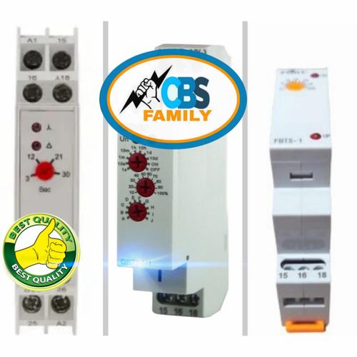 Jual Fort Timer OFF Delay Relay 12-240VAC/DC FBT7-C1 / 1C/O 1X16Ampere ...