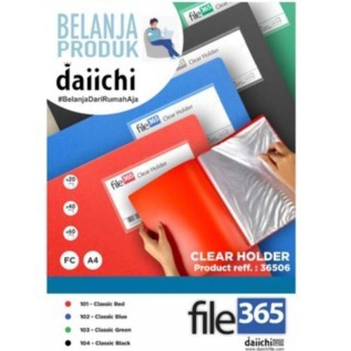 Jual Dokumen Keeper / Clear Holder Daiichi 365 A4 40 lembar - Hijau ...