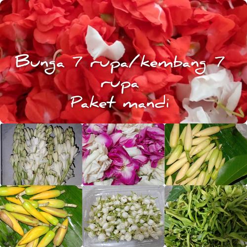 Jual bunga tujuh rupa segar sesajen pemandian ritual - Jakarta Barat ...