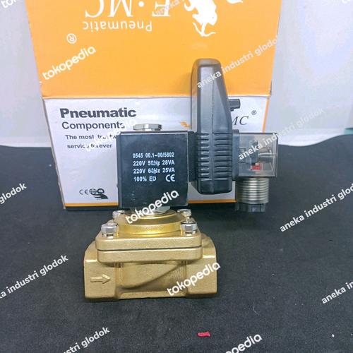 Jual solenoid valve 2 way with timer PU220-15A EMC - Jakarta Barat ...