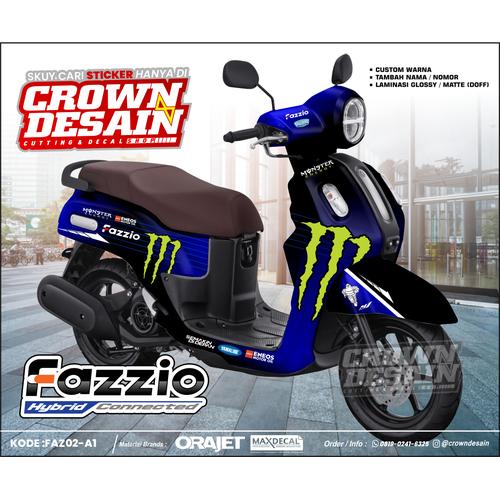 Jual Sticker Decal Yamaha FAZZIO Fullbody - Decal FAZZIO Striping Full ...