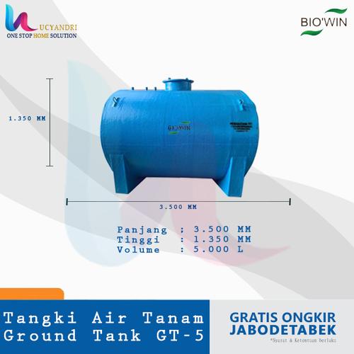 Jual Tangki Air Tanam 5000 L Toren Pendam Tandon Ground Tank GT-5 - Kab ...