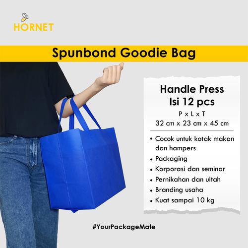 Jual Goodie Bag Spunbond Box nasi Kotak Kue Ukuran 32 x 23 x 45 - Merah ...