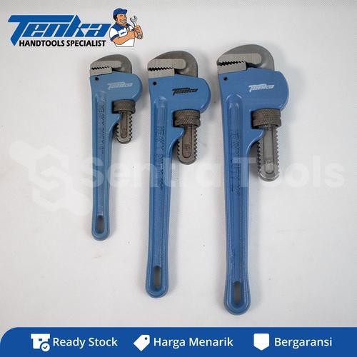 Jual Kunci Pipa / Pipe Wrench Heavy Duty Tenka Ukuran 8 / 10 / 12 Inch ...
