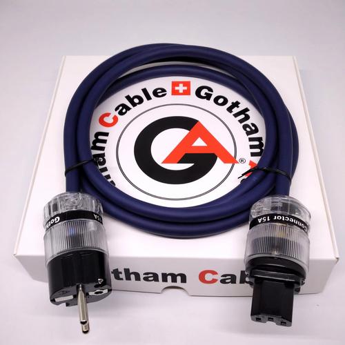 Jual Gotham Cable Power Cord 2.5mm with schuko Rhodium connector (2m ...