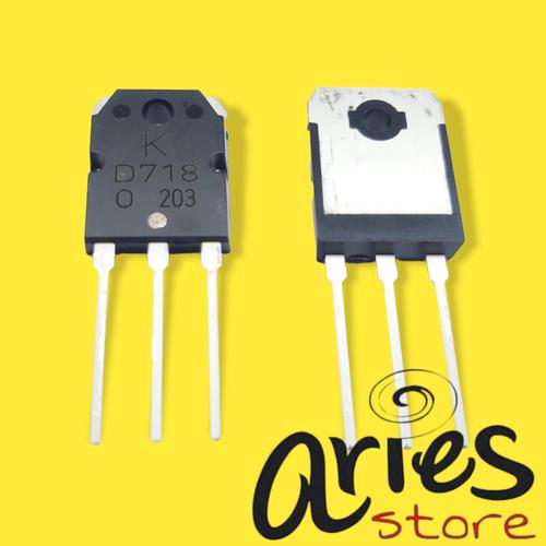 Jual TRANSISTOR D718 ORIGINAL - Kab. Brebes - ARIES ELEKTRONIK STORE ...
