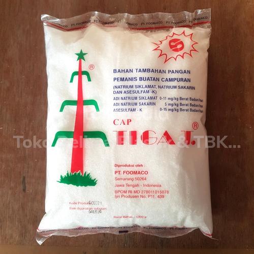Jual Pemanis Buatan Cap Tiga Tebu 1 kg / Natrium Siklamat - Kota ...