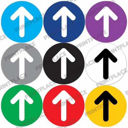 Jual STIKER PENUNJUK ARAH JALAN TANDA PANAH WARNA MINI 10 CM - Abu-abu ...