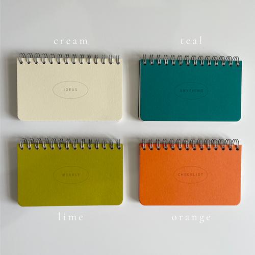 Jual Ring Notepad Palette Collection - Weekly Planner/Checklist/Ideas ...