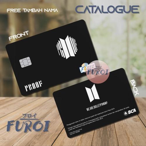Jual Custom Flazz BCA | Custom Emoney Mandiri | BTS Proof (Black ...