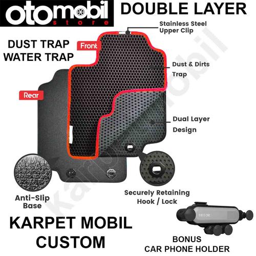 Jual Karpet Mobil CAMRY 2013-2018 EVA Premium Double Layer Custom ...