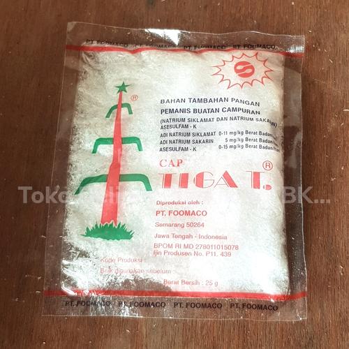 Jual Pemanis Buatan Cap Tiga Tebu 25g / Natrium Siklamat - Kota Bandung ...