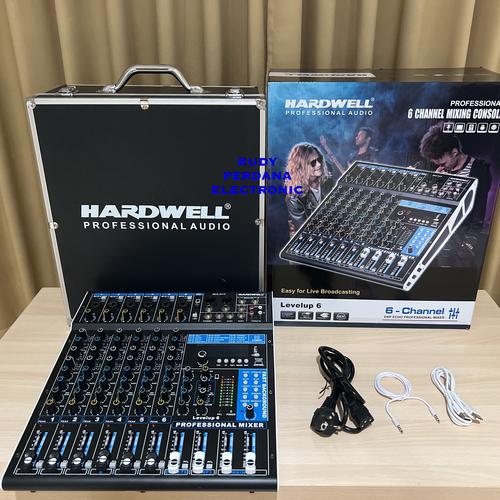Jual MIXER AUDIO 6 CHANNEL BLUETOOTH SOUND CARD HARDWELL LEVELUP 6 - Kota Bogor - RUDY PERDANA ...