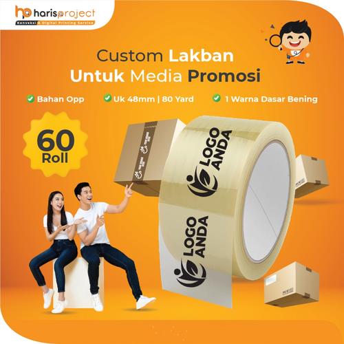 Jual Lakban Custom Usaha - Kota Surabaya - harisproject | Tokopedia