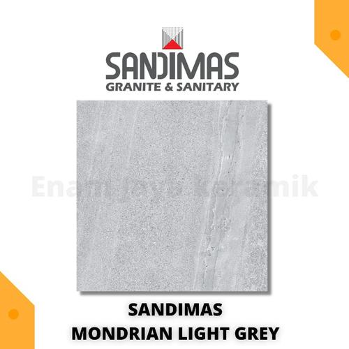 Jual Granite Sandimas Mondrian Light Grey 60x60 Granite Lantai, Dinding ...