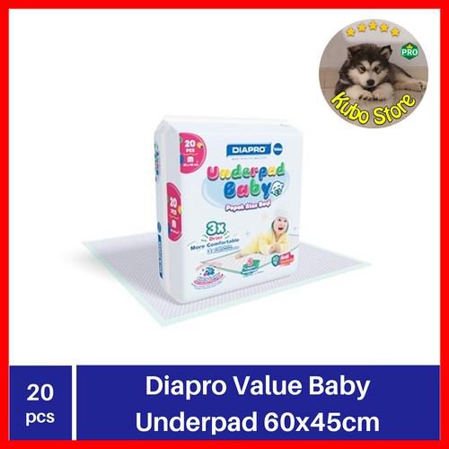 Jual Underpad Baby Diapro 45x60 Alas Pipis Bayi Anjing Kucing Kelinci ...