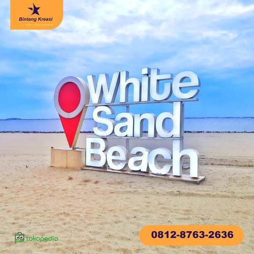 Jual Letter Sign Galvanis I LED I untuk Tempat Wisata dan Perumahan ...