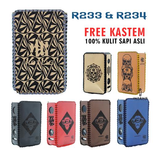 Jual Sleeve Kulit Hotcig R233 / R234 / Case Kulit R233 / R234 - Hitam ...