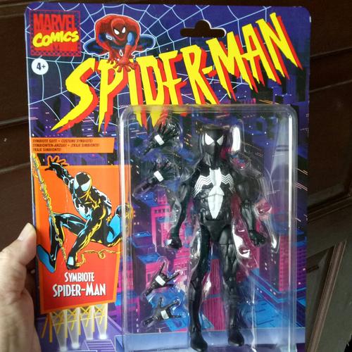 Jual (ORIGINAL) Symbiote Spider-Man Marvel Legends Retro Spiderman ...