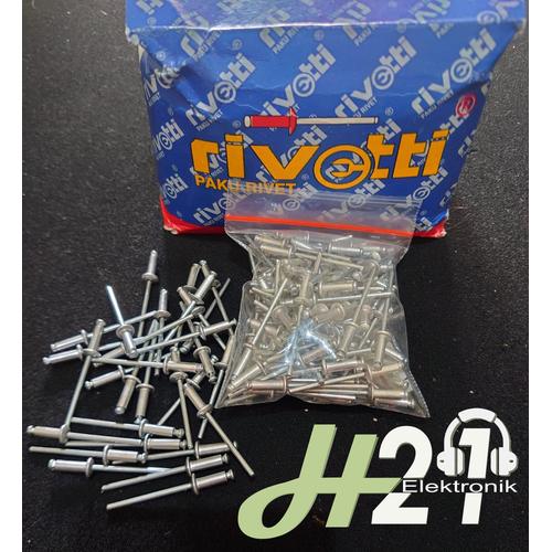 Jual Paku rivet rivetti 435 1kotak isi 1000 pcs paku keling riveti ...
