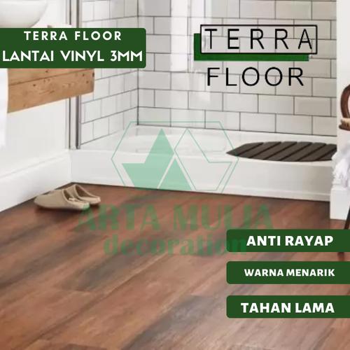 Jual PROMO Lantai Vinyl 3mm Motif Kayu TERRA FLOOR Lantai Kayu NEW ...