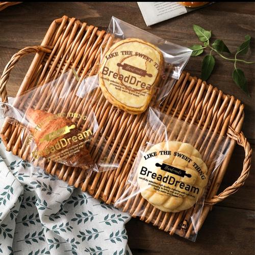 Jual Plastik Roti opp tebal plastik donut (15×18+3cm) . isi 20 lbr ...