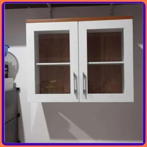 Promo Lemari gantung belajar rak buku kitchen set dinding serbaguna ...